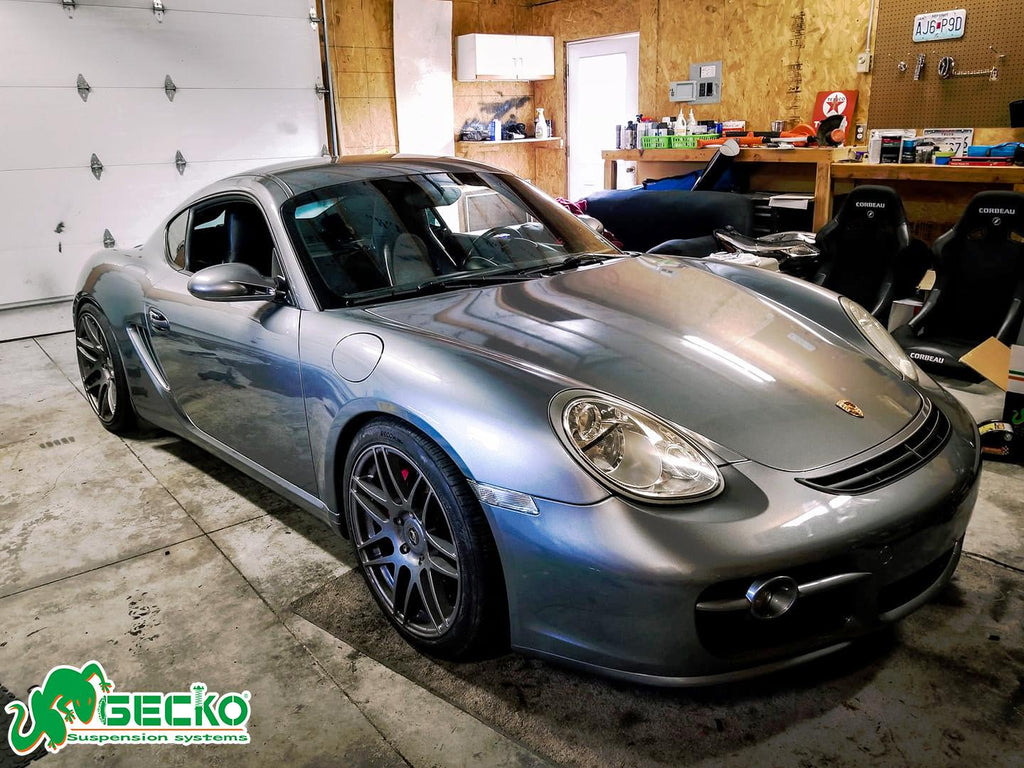 GECKO RACING G-RACING Coilover for 05~13 PORSCHE Boxster / Cayman ...