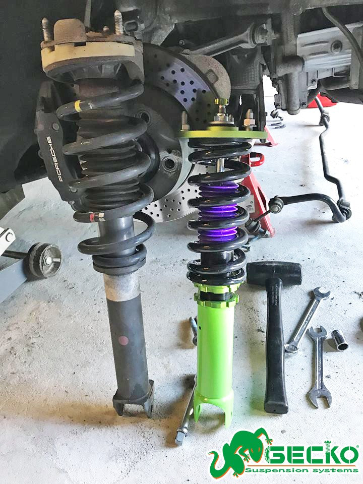 GECKO RACING G-RACING Coilover for 05~12 PORSCHE 997 / 911 / Carrera R ...